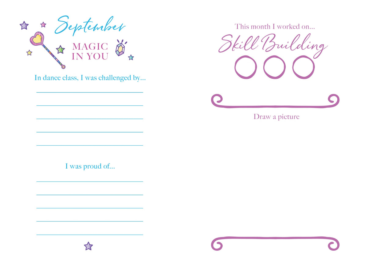 Dance Class Journal - Showstars™ – BarreSafe